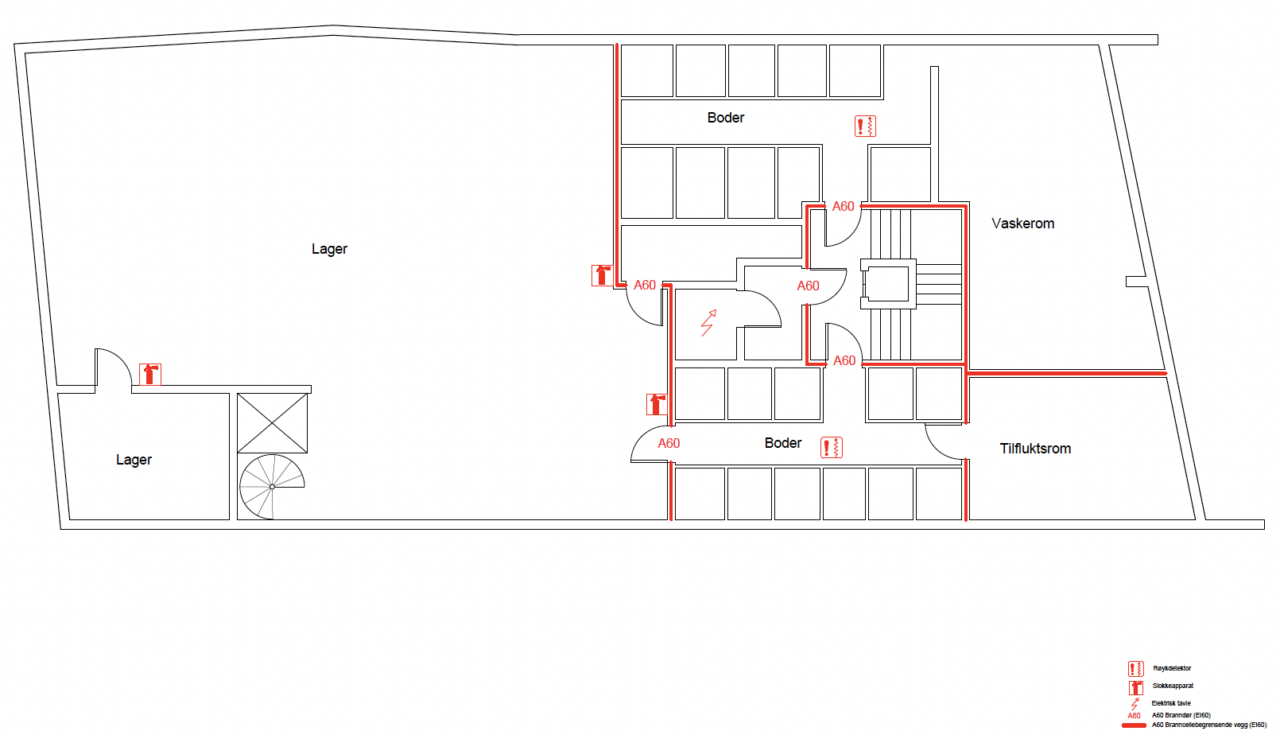 Branntekniske tegninger | Brann & Sikkerhets tjenesten